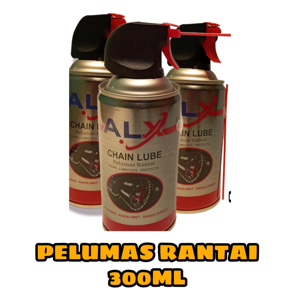 Jual CHAIN LUBE OLI RANTAI PELUMAS RANTAI MINYAK TERALIS 300 ML ...