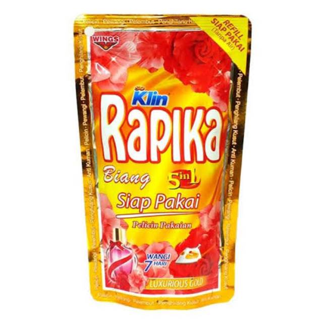 Jual Rapika Biang Luxurious Gold Pouch 250ml | Shopee Indonesia