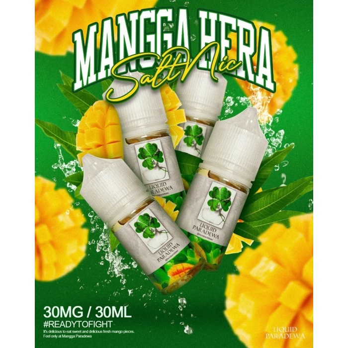 Jual LIQUID PARADEWA MANGGA HERA SALT 30ML 30MG BY R CRAFT E-LIQUID ...
