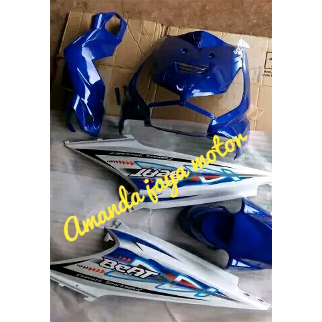 Jual COVER BODY BEAT KARBU BEAT LAMA FUL SET BODY HALUS BIRU PUTIH ...