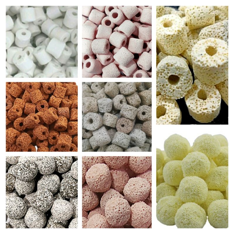 Jual bioring/bioring ceramik/bioball ceramik/media filter aquarium dan ...