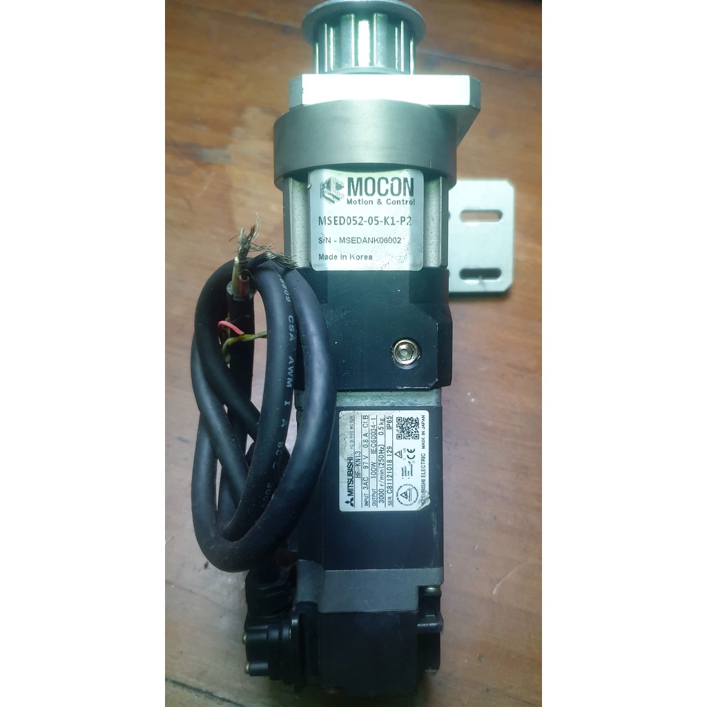 Jual MITSUBISHI AC SERVO MOTOR DENGAN PLANETARY GEARBOX | Shopee Indonesia