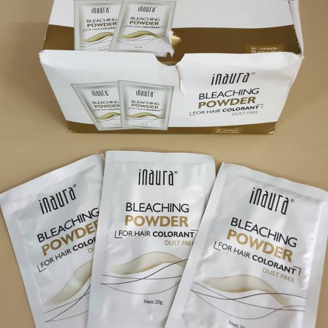 Jual INAURA bleach powder 20gram | Shopee Indonesia