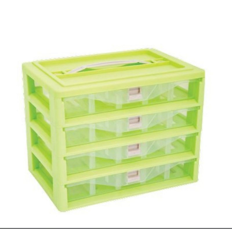 Jual Laci Mini Container 20 Sekat Green Leaf 7912 AC4 / Kotak Perkakas ...