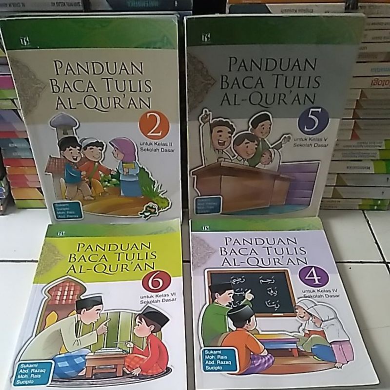 Jual buku panduan baca tulis alquran tiga serangkai untuk SD | Shopee ...