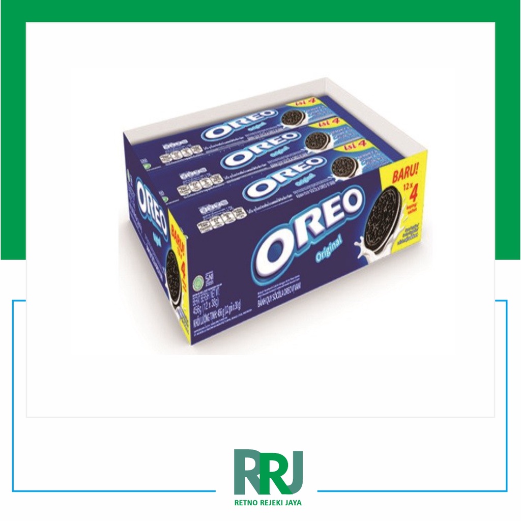 Jual Oreo Vanilla Kotak isi 12 Pcs | Shopee Indonesia