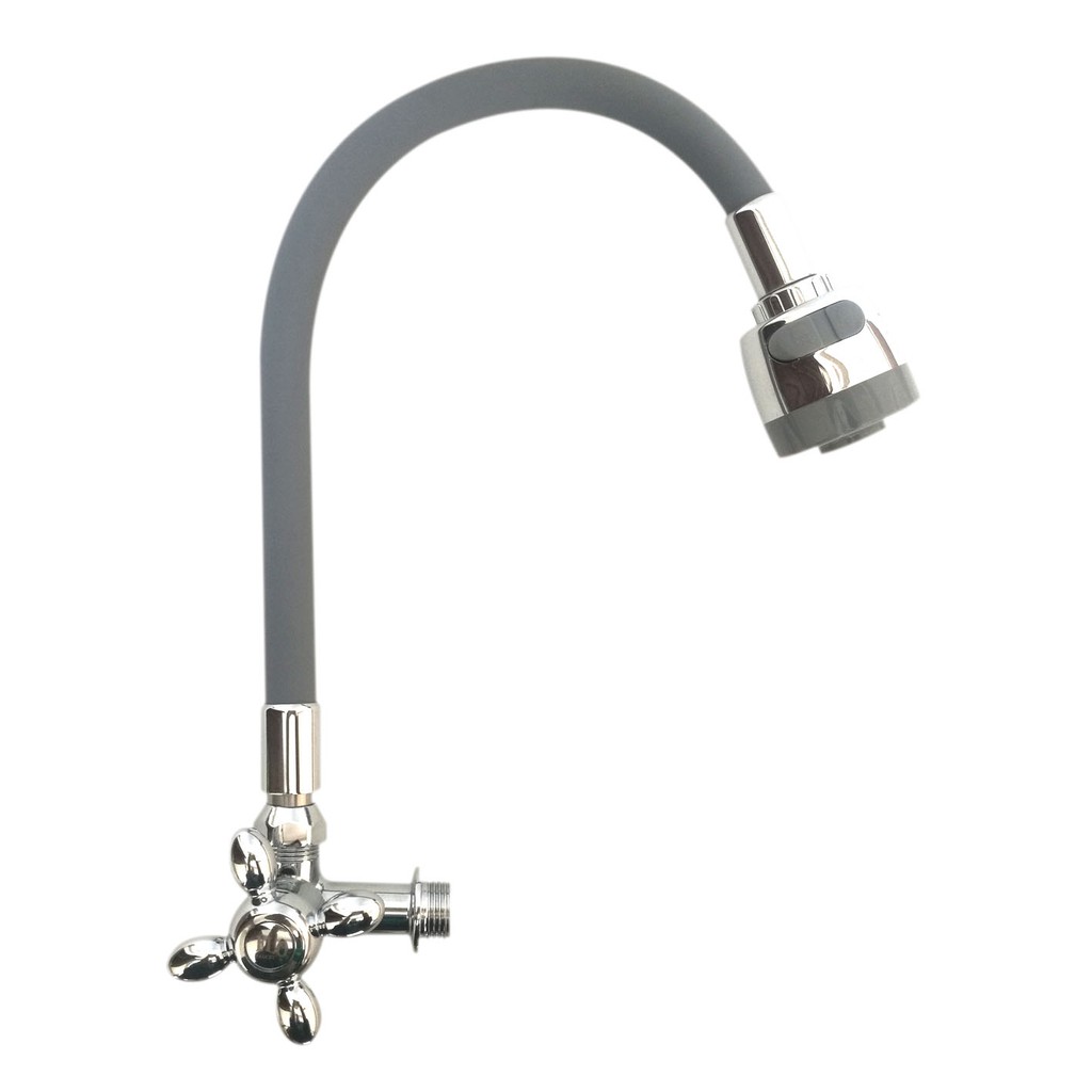 Jual KRAN ANGSA FLEXIBEL KARET FLO 2 - KRAN ON OFF | Shopee Indonesia