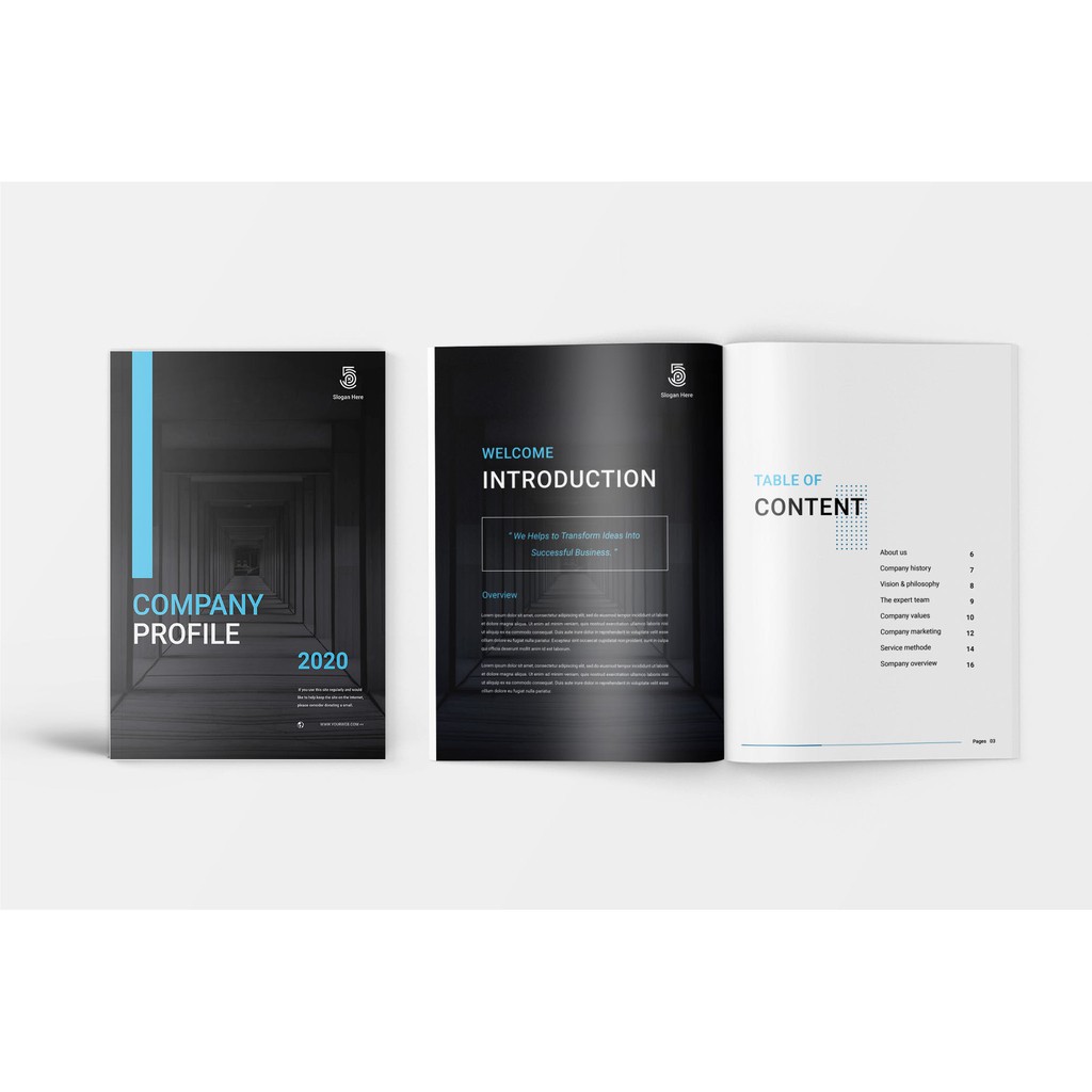 Jual JASA DESAIN COMPANY PROFILE PERUSAHAAN I UMKM/ PROFIL USAHA PDF ...