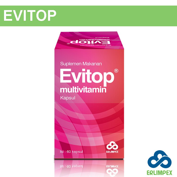 Jual Healthcare Evitop 60 Kapsul | Shopee Indonesia