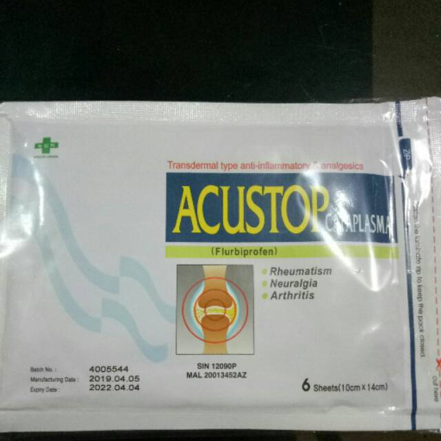 Jual Acustop cataplasma Indonesia|Shopee Indonesia