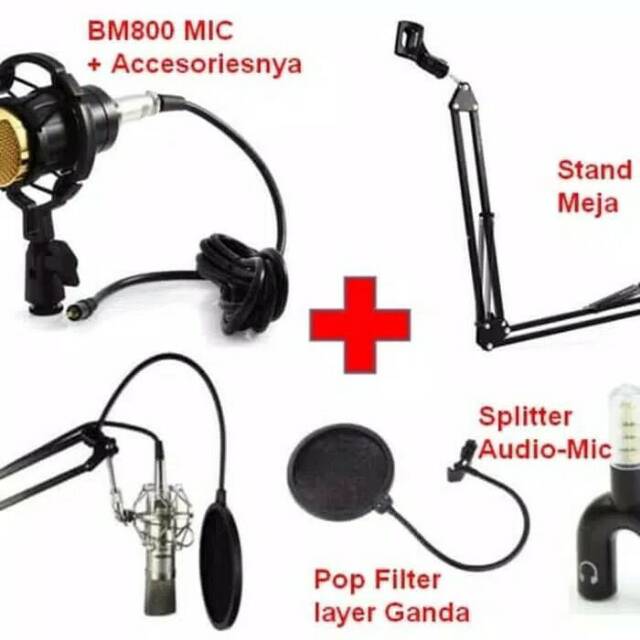 Jual Paket BM800 fullset | Shopee Indonesia