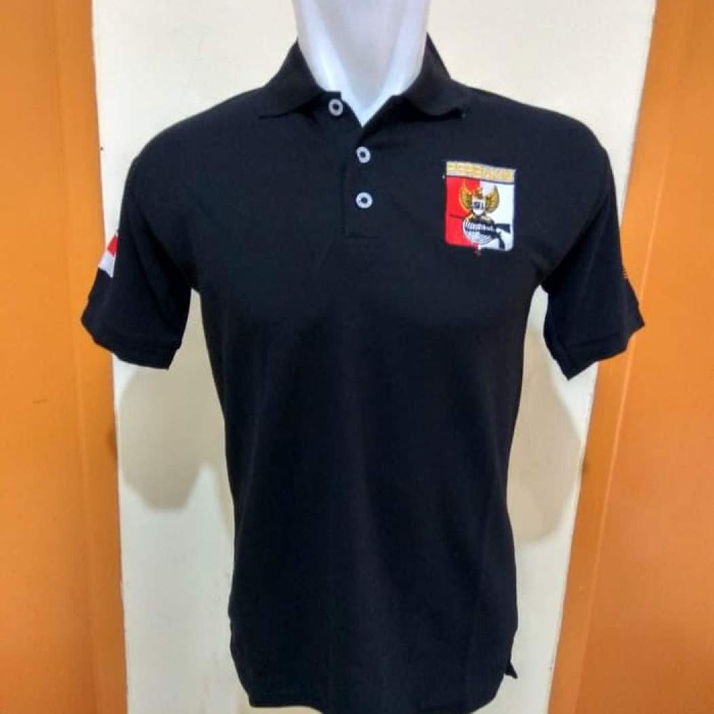 Jual Polo Shirt Perbakin Full Bordir (Bahan Lacoste) | Shopee Indonesia
