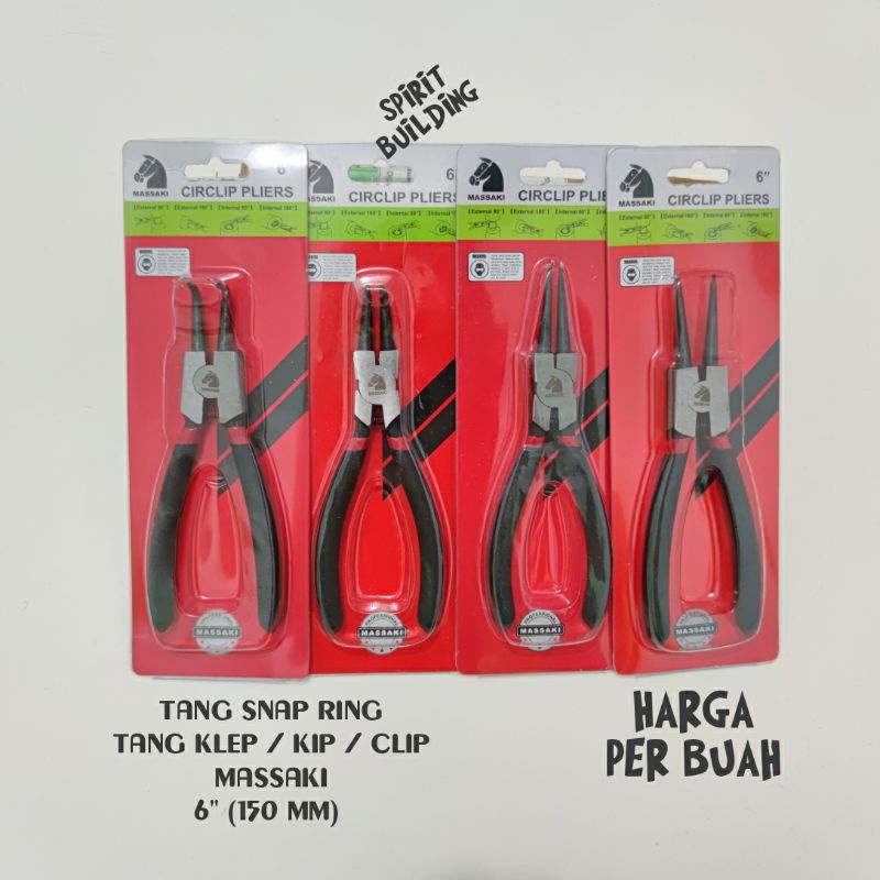 Jual TANG SNAP RING / TANG CIRCLIP PLIERS / TANG KIP CLIP KLEP 6"(150MM ...