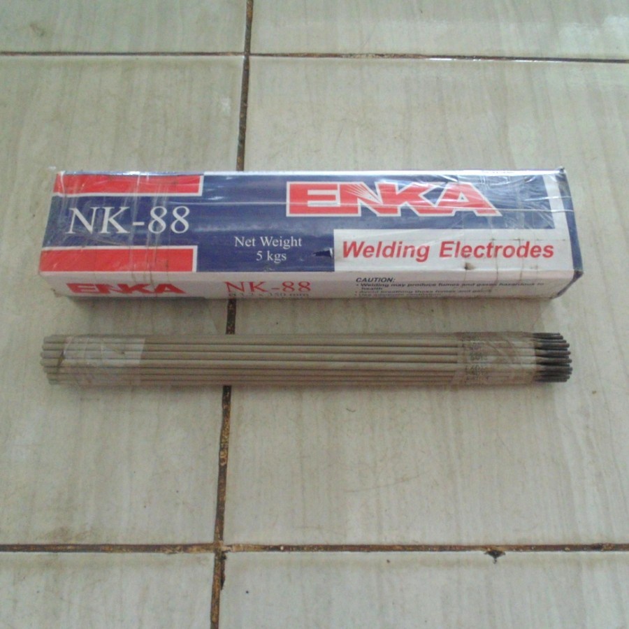 Jual Kawat Las NK-88 2.5mm ENKA NK88 2,5mm ENKA (1Kg) | Shopee Indonesia