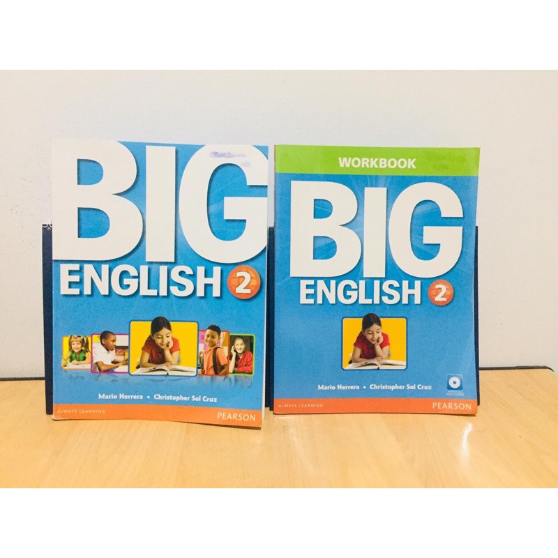 Jual Buku BIG ENGLISH 2 Pearson 1 set Student Book + Workbook (non baru ...