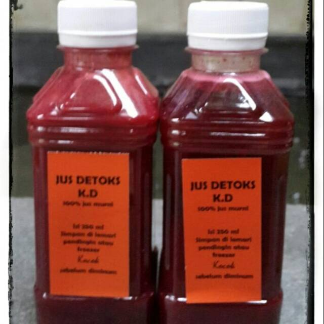 Jual Jus Detoks KD Buah Bit Wortel Apel (BWA) Indonesia|Shopee Indonesia