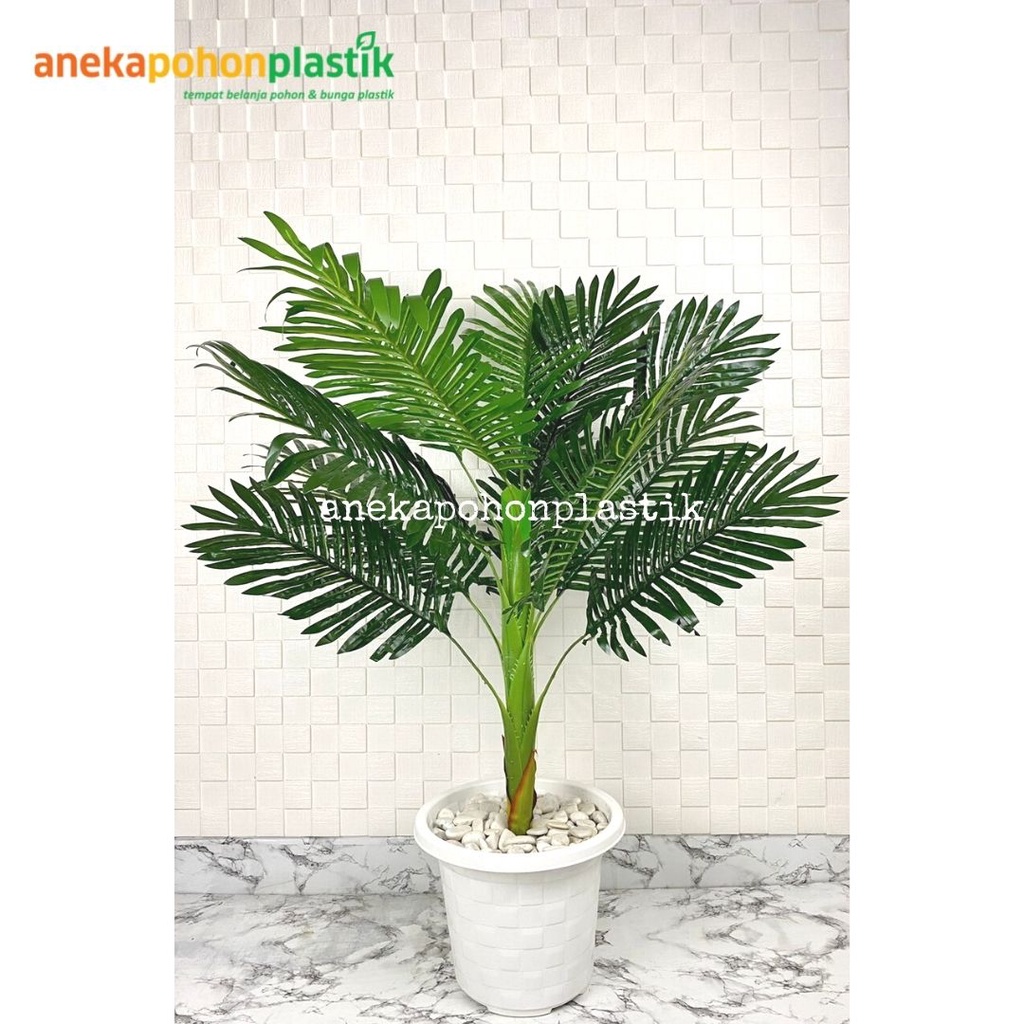Pohon Artificial Daun Palem Latex T100 X12 Tanaman Palsu Tanaman ...