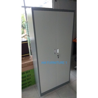 Jual Lemari Besi Kabinet / Kantor / Arsip / Rak buku FULL PLAT ...