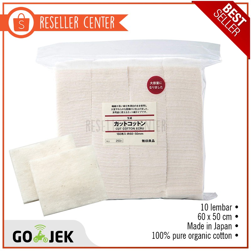 Jual [KAPAS MUJI 10PCS] Kapas Vape Muji Organik Authentic Japanese ...