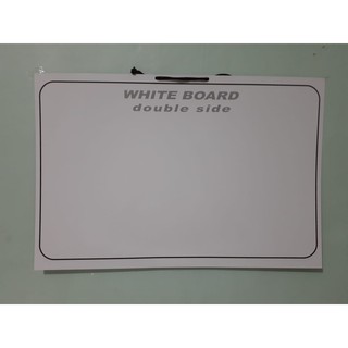 Jual [2 pcs] Papan Tulis Putih White Board Portable Kecil - Whiteboard ...