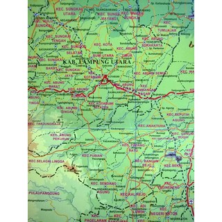 Jual PETA Provinsi Lampung | Shopee Indonesia