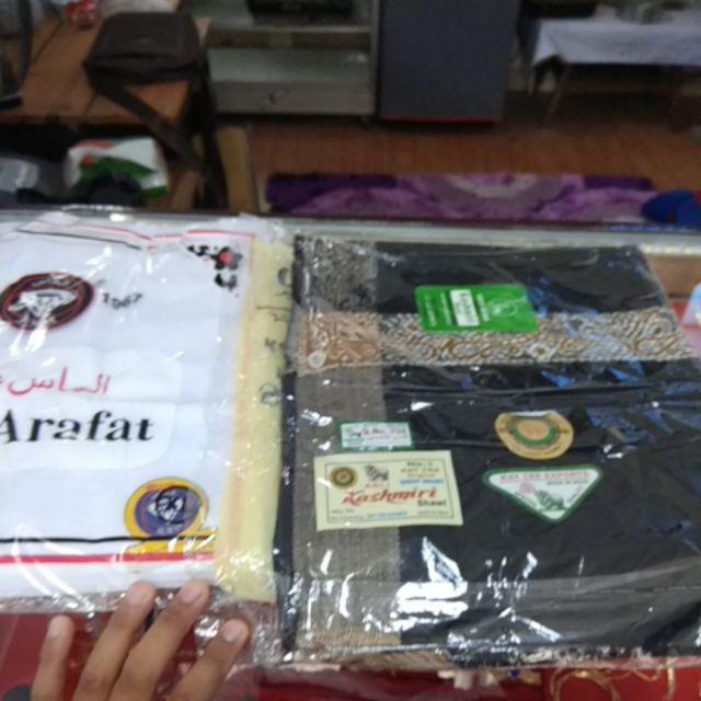 Yamani Shawl, Imamah Yamani, Kashmiri Shawl, Rida, Sorban Putih Polos ...