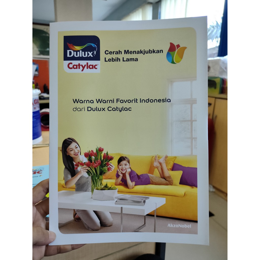Jual Katalog Warna Dulux Catylac Interior dan Exterior | Shopee Indonesia