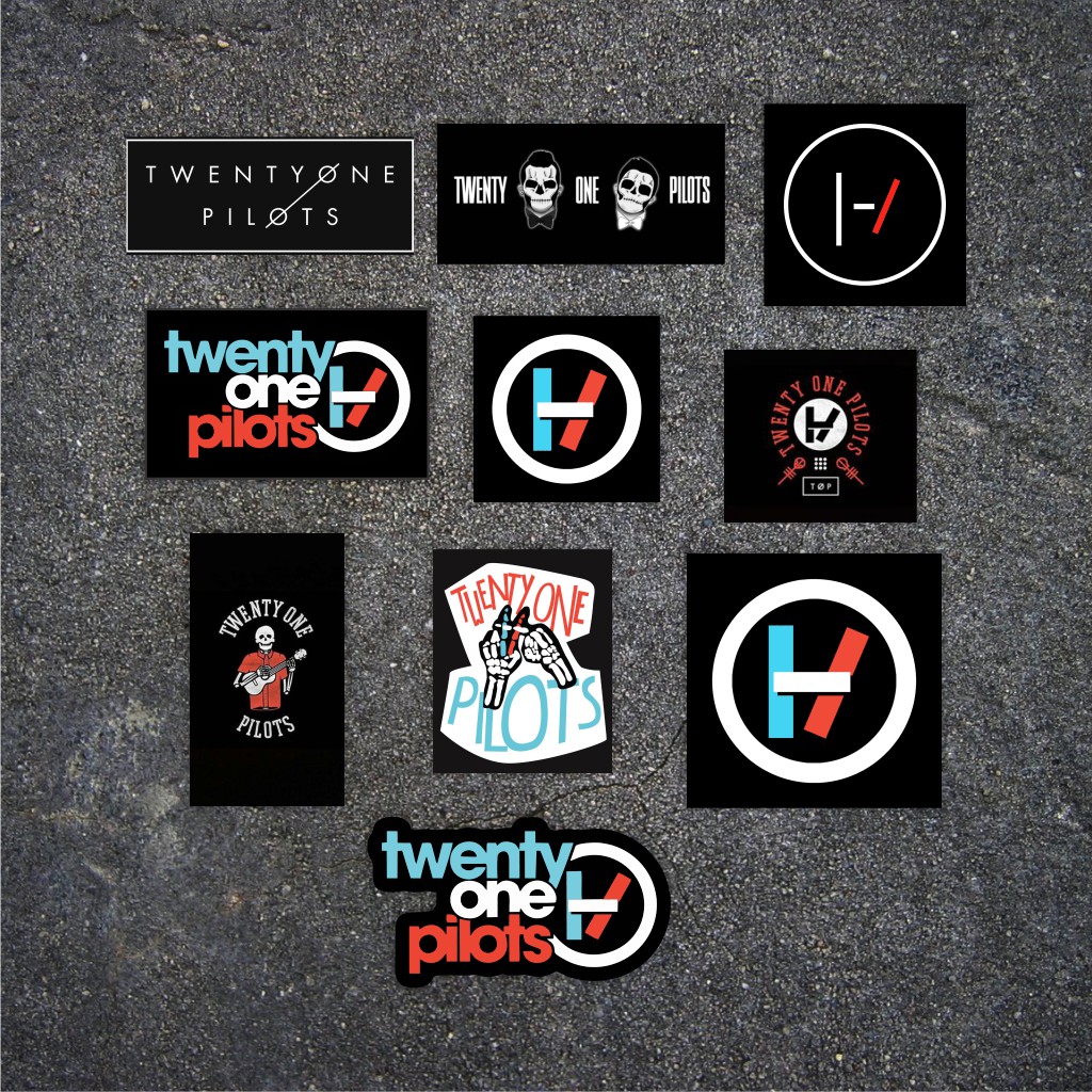 Jual Stiker band Twenty One Pilots sticker pack | Shopee Indonesia