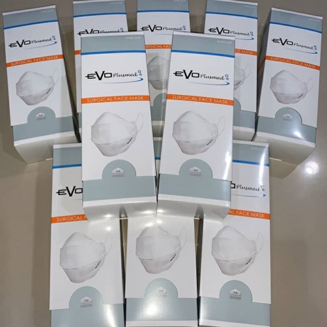 Jual Harga Satu Lembar Masker Evo PlusMed 4D Warna Surgical Face Mask ...