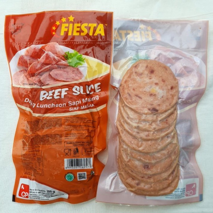 Jual Fiesta Beef Slice Daging Luncheon Sapi (300 gr) Indonesia|Shopee ...