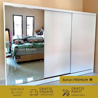Jual Lemari Sliding Door 3 Pintu Mewah Premium | Shopee Indonesia