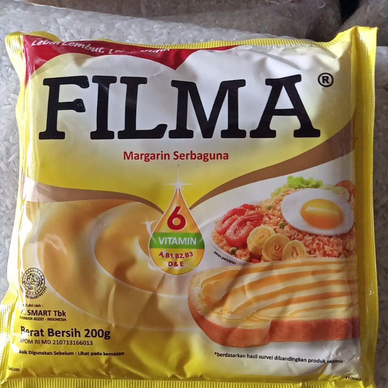 Jual FILMA Margarine 200gr Indonesia|Shopee Indonesia