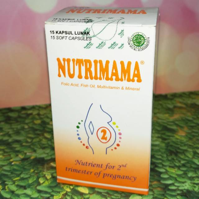 Jual Nutrimama 2 - Botol isi 15 soft capsule (kemasan BARU) | Shopee Indonesia