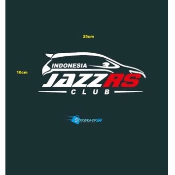 Jual stiker mobil jazz rs club | Shopee Indonesia