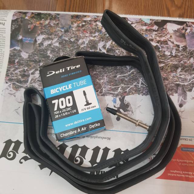 Jual Ban Dalam fixie roadbike 700 x 25-28c deli tire swallow | Shopee Indonesia