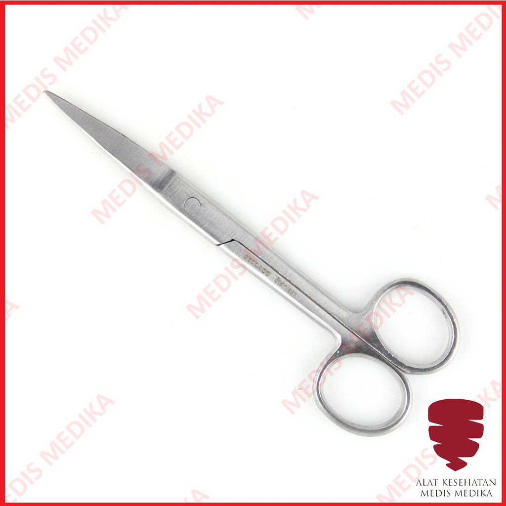 Jual Gunting Bedah Tajam Lurus 14cm Medis Stainless Operasi Jaringan 14 ...