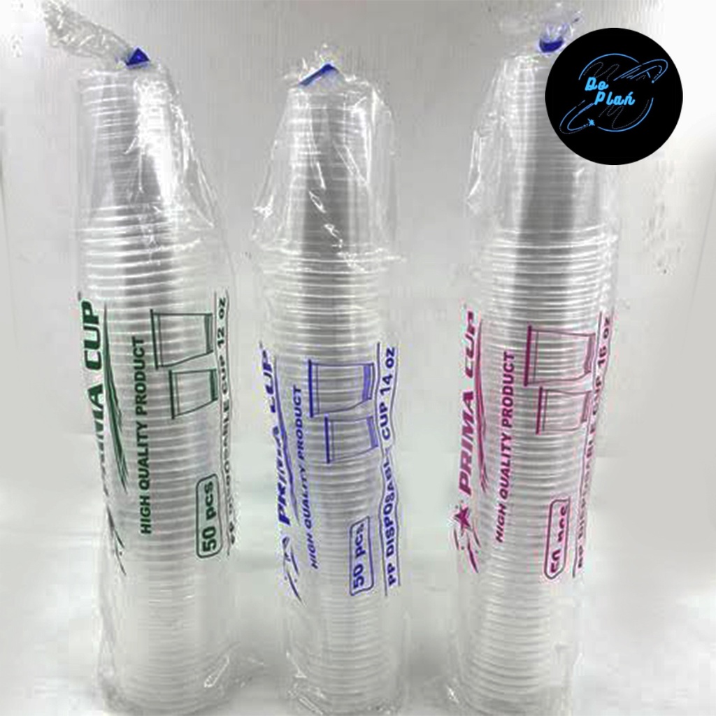 Jual GELAS PRIMA CUP - UKURAN 12/14/16 OZ - GELAS JUICE - CUP MINUMAN ...