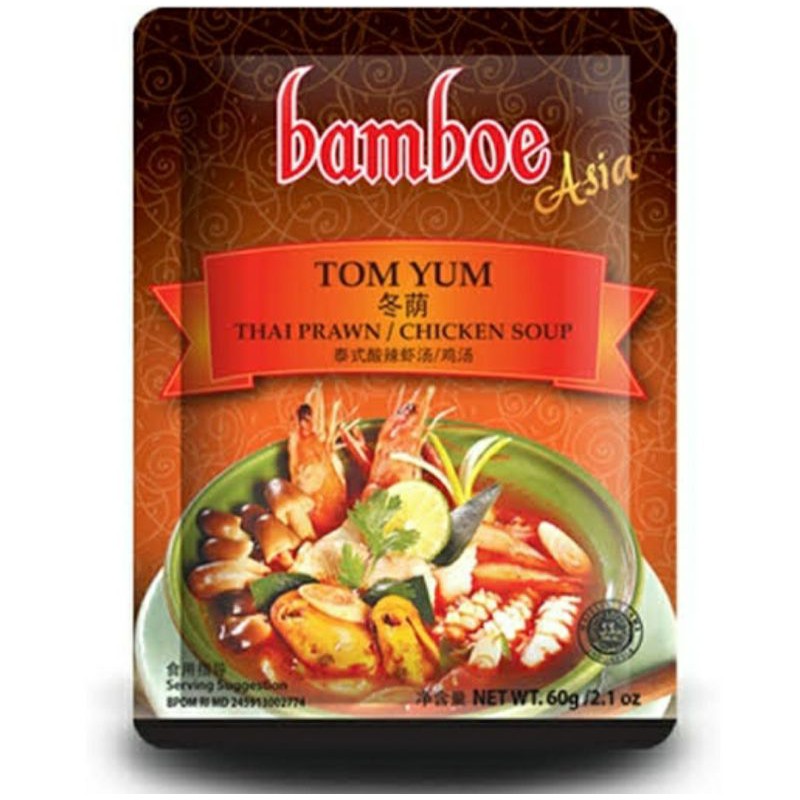 Bamboe Bumbu Tomyum 60g / Bumbu Tom Yam | Shopee Indonesia