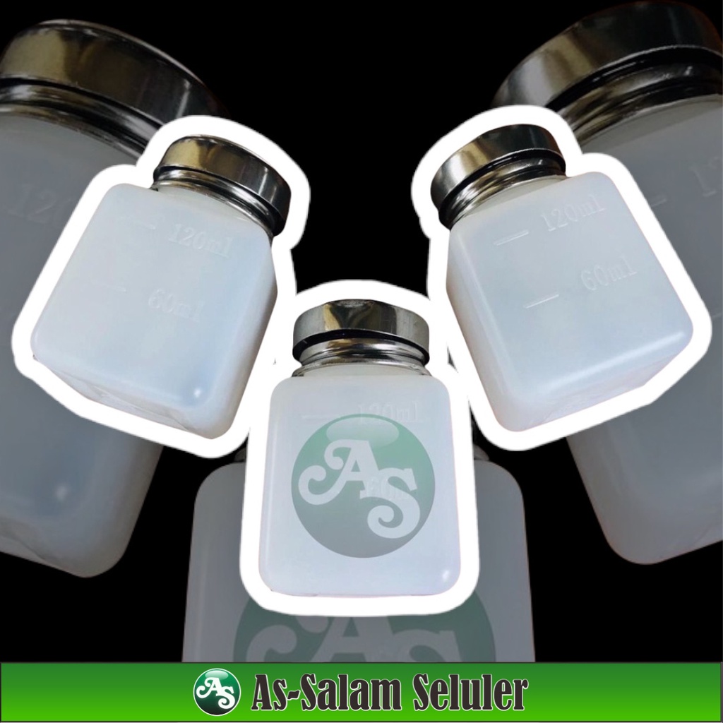 Jual BOTOL TINER KOTAK 120 ML | Shopee Indonesia