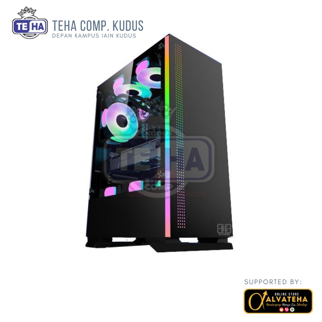 Jual Casing PC Gaming Tanpa Power Supply Simbadda BG17 Casing CPU ...