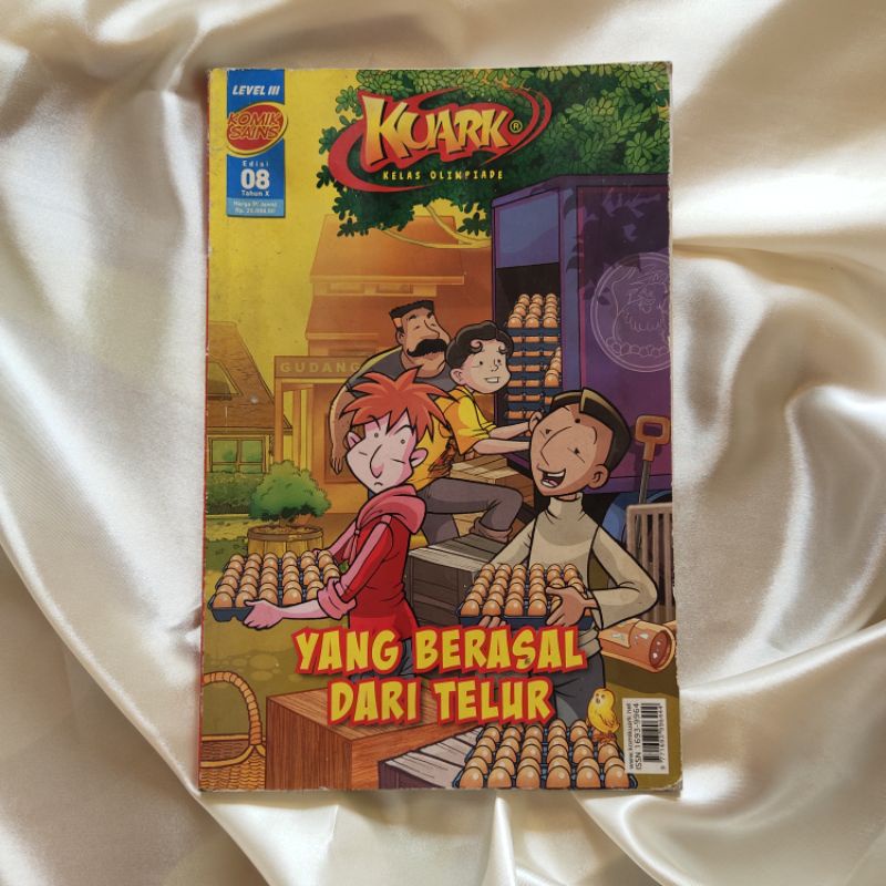 Jual Buku Komik Sains Kuark Edisi 08 Level 3 tahun 10 untuk SD ...