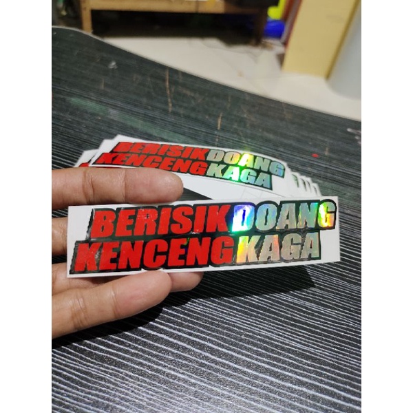 Jual stiker cutting berisik doang kenceng kaga tumpuk | Shopee Indonesia