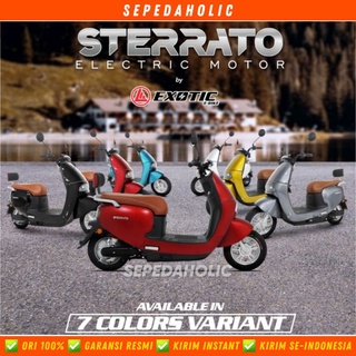 Jual Sepeda Motor Listrik EXOTIC STERRATO Electric E Bike 800 Watt ...