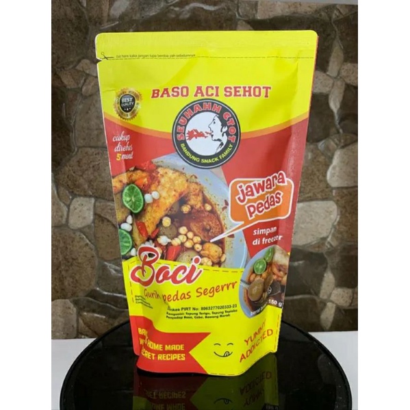 Jual BOCI BASO ACI SEHOT / BOCI BASO ACI / BOCI GEPREK / BOCI TULANG ...