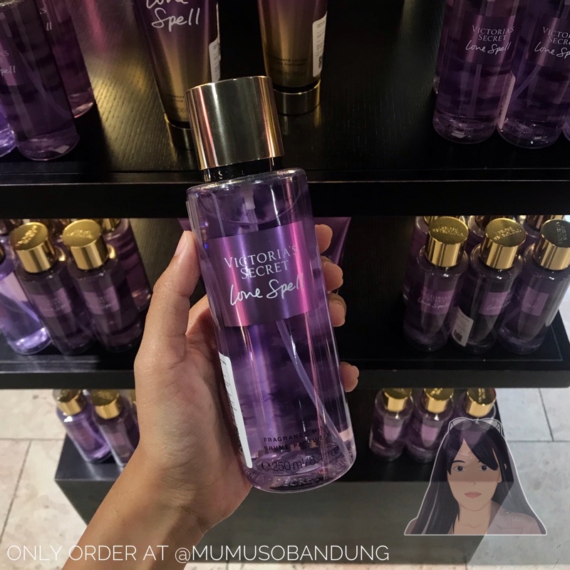 Jual Victoria Secret - Love Spell Fragrance Mist - Love Spell Body Mist ...