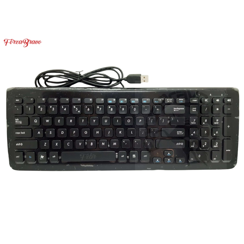 Jual ASUS KU-0902 PC DESKTOP KEYBOARD Wired USB All in One (BLACK) US ...
