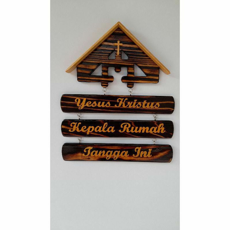 Jual HIASAN DINDING ROHANI YESUS KRISTUS KEPALA RUMAH TANGGA INI ...