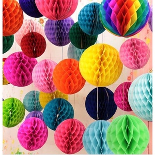 Jual Dekorasi Party Kertas Model Lampion / Dekoratif Kertas Lampion ...
