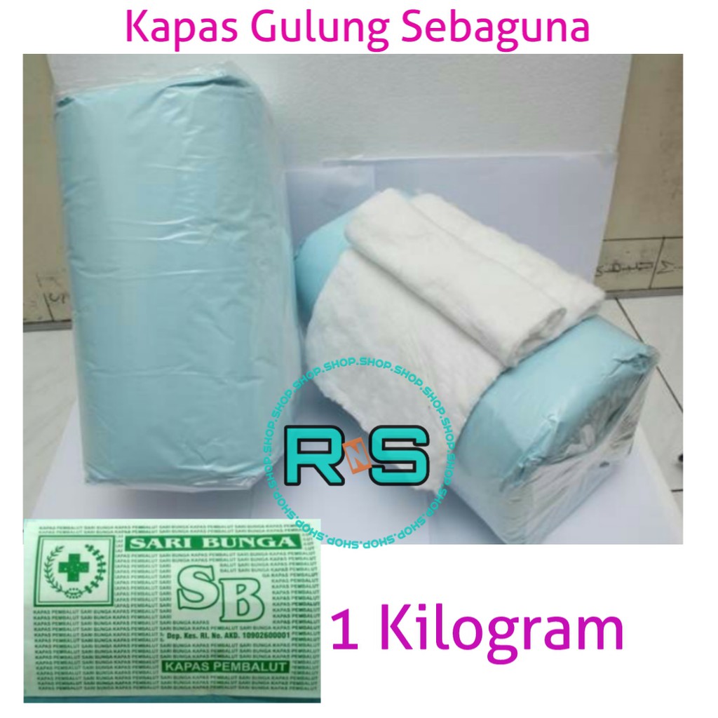 Jual Sari Bunga Kapas Gulung Serbaguna 1 Kilo Gram | Shopee Indonesia