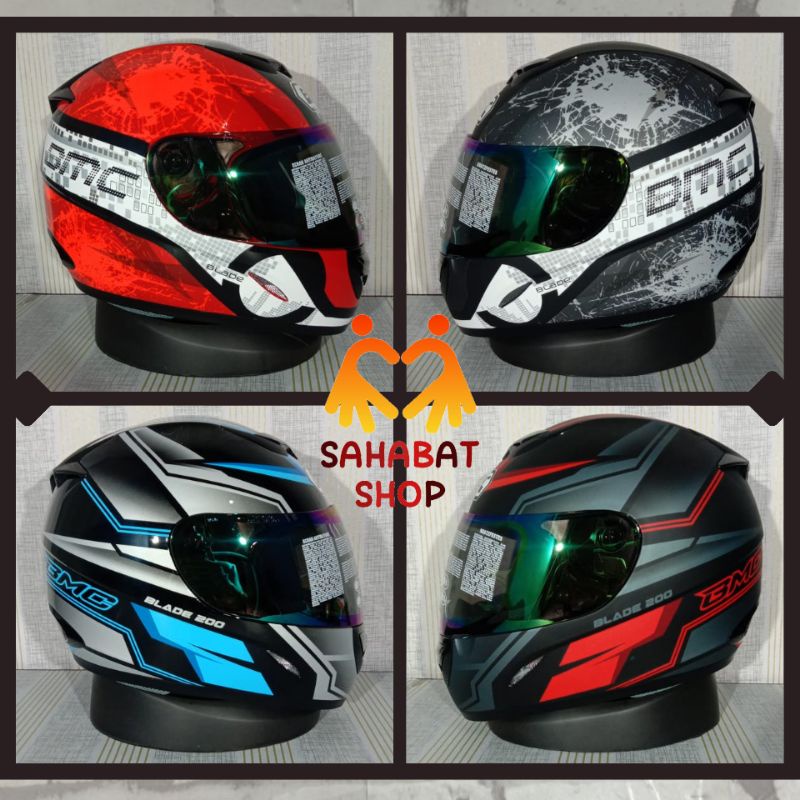 Jual HELM BMC BLADE 200 | VARIAN MOTIF & WARNA | HELM FULL FACE MURAH ...